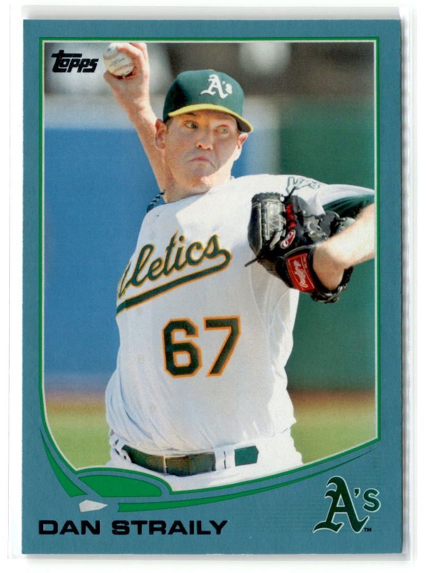 Dan Straily Oakland Athletics 2013 Topps Blue #648 | eBay
