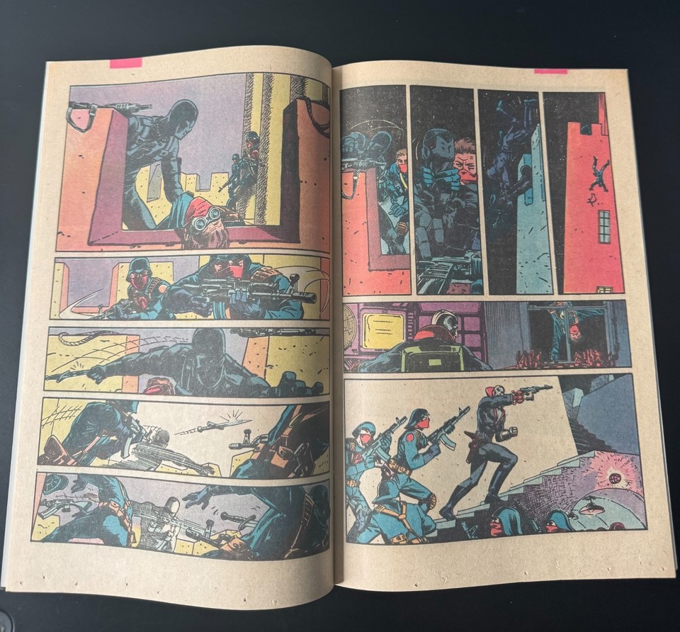 G.I. JOE A Real American Hero #21 Newsstand Storm Shadow / Silent Issue ...