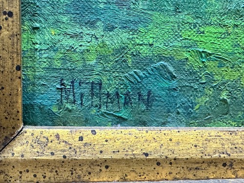 Max Millman • Early Morning Upstate NY • 1969 Framed Original Signed ...