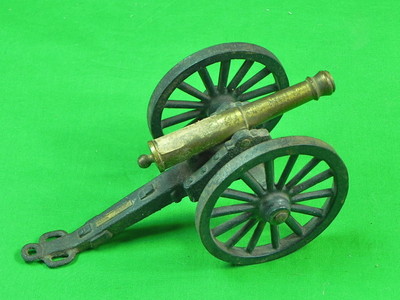 Vintage US Cast Iron Toy Miniature Cannon | eBay