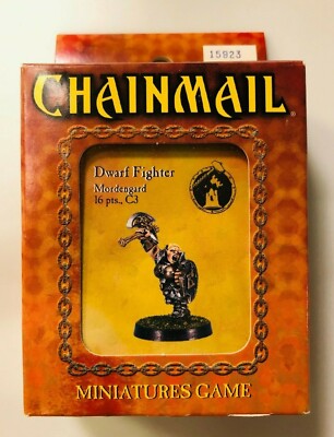 D&D DUNGEONS & DRAGONS CHAINMAIL Miniatures DWARF FIGHTER Mordengard | eBay