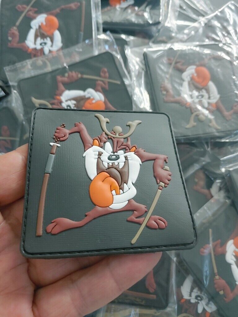 SAMURAI TAZ - 3D PVC PATCH | eBay