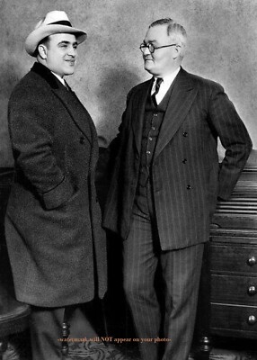 Crazy Al Capone Police Captain PHOTO Great Depression Chicago Gangster ...