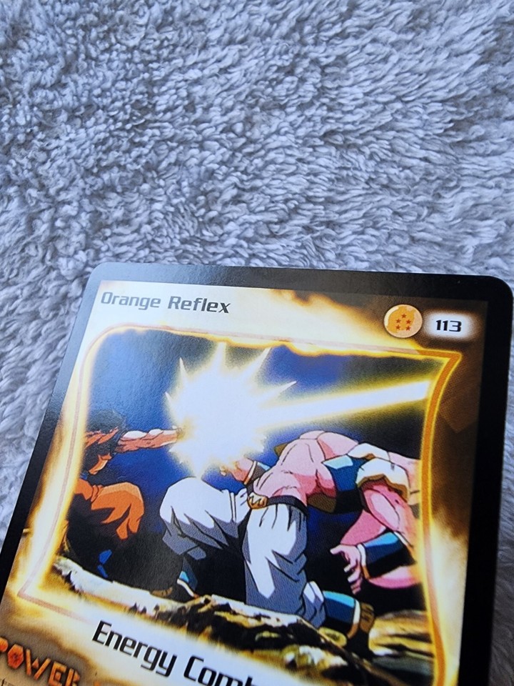 DBZ Dragon Ball Z Orange Reflex 113 CCG Limited Fusion Saga MP | eBay.de