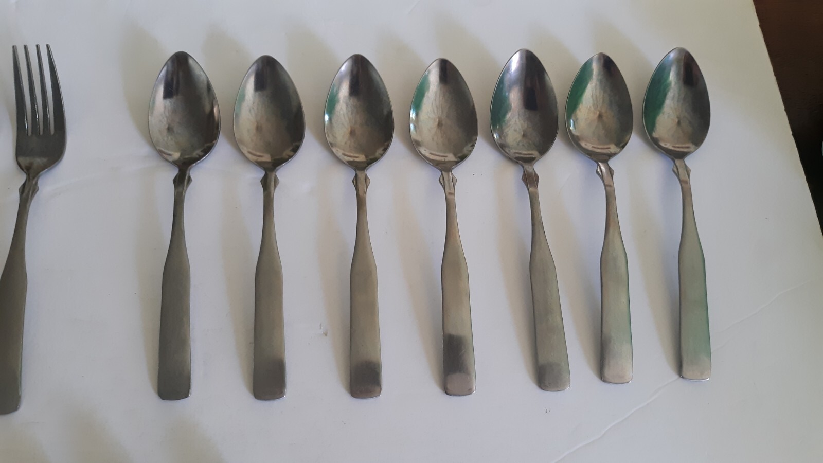 Sysco ABC Stainless Flatware Set - Forks, Spoons | eBay