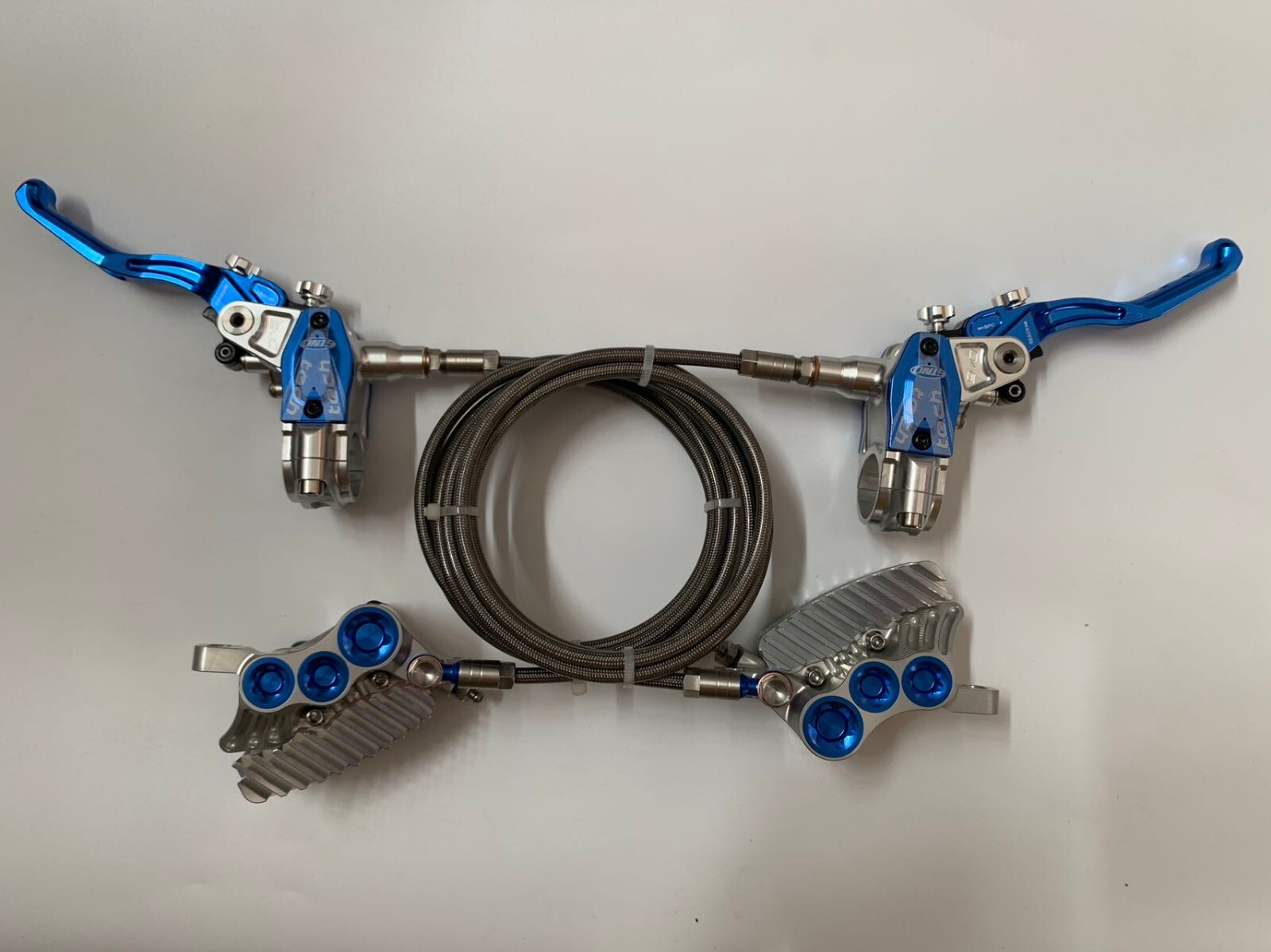 Dnis V6 Six piston brakes for bikes no hope mono6 shimano m6 v4 e4 x2 ...