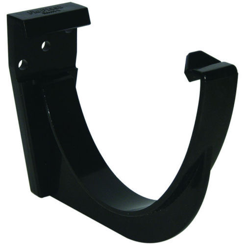 FloPlast 170mm XtraFlo Gutter System - Rkx1 Fascia Bracket - Black for ...