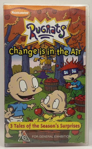 Rugrats Change Is In The Air VHS Kids Cartoon 90's Retro Video Tape PAL ...