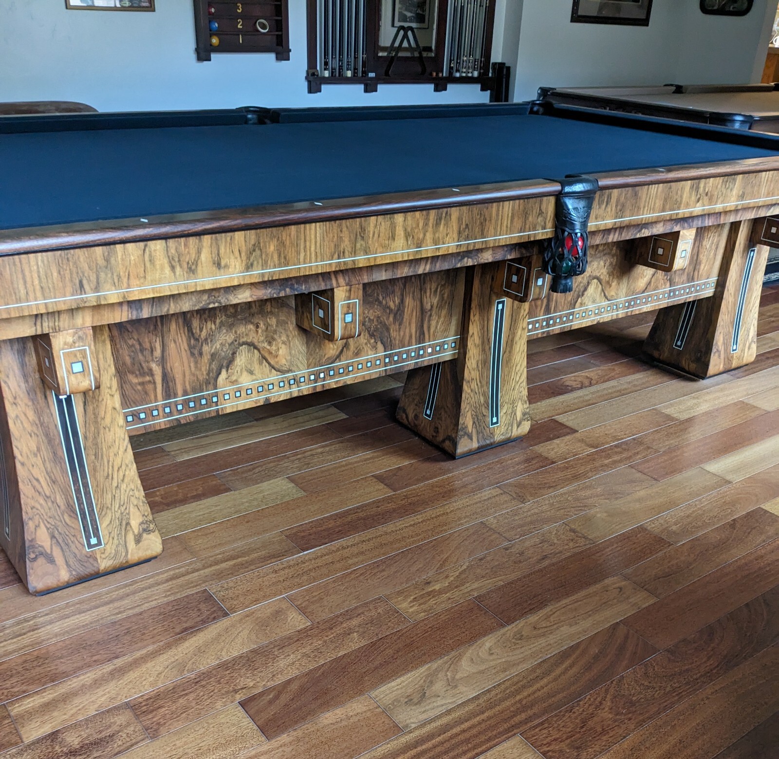 Brunswick-Balke-Collender Pool Table 1920's Kling 5x10 Restored & Rare ...