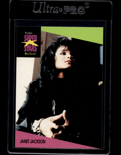 1991 Pro Set SuperStars MusiCards #57 Janet Jackson | eBay
