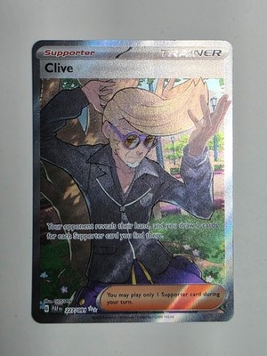 Pokemon Card - Clive - #227/091 - Ultra Rare - LP - 2024 | eBay
