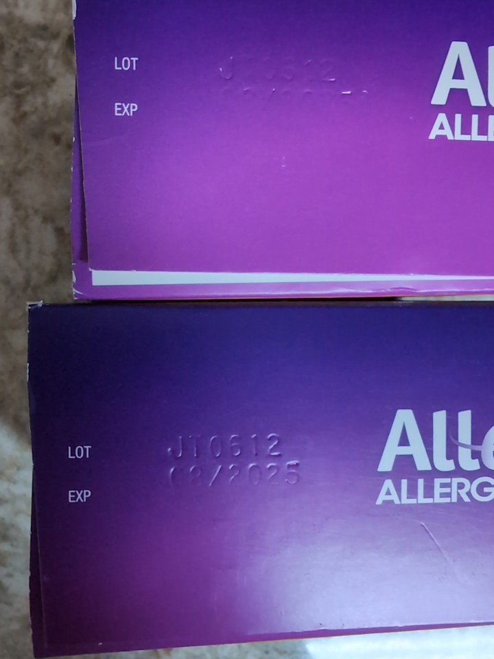 2 New Allegra Allergy Relief 24HR 180mg - 90 Tablets Each Box Exp. 8/2025+ 41167412404| eBay