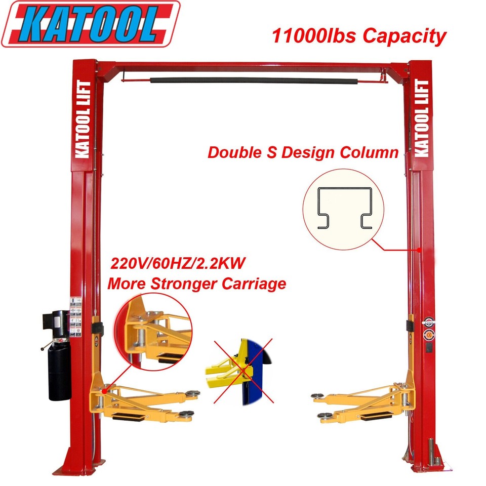 2-Post Car Lift for Autoshop & Garage Workshop | Contractor Grage ...
