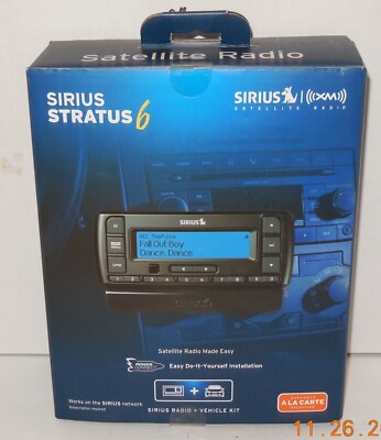 Sirius Stratus 6 XM Satellite Radio Receiver with Accessories | eBay