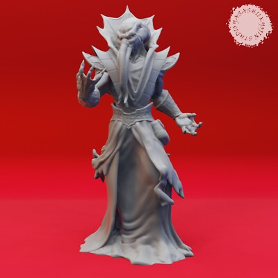 Starry Cultist Miniature Cthulid Cult Leader Figure for RPG like D&D 5e ...