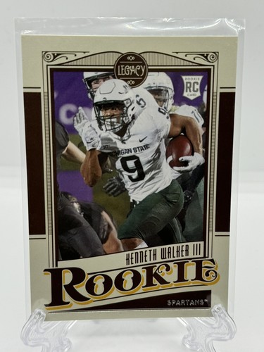Kenneth Walker III 2022 Chronicles Draft Legacy #8 Michigan St Seahawks ...