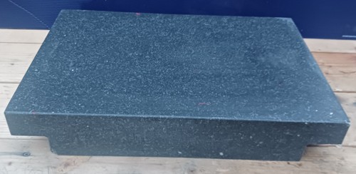 Solid Black Granite Surface Plate 18x12 3" Thick Lip Flat Plane ...