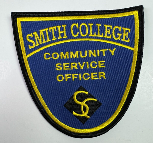 Smith College Community Service Officer Massachusetts MA Patch U2 | eBay