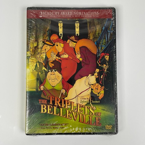 The Triplets of Belleville - Animated Film by Sylvain Chomet (DVD, 2004 ...
