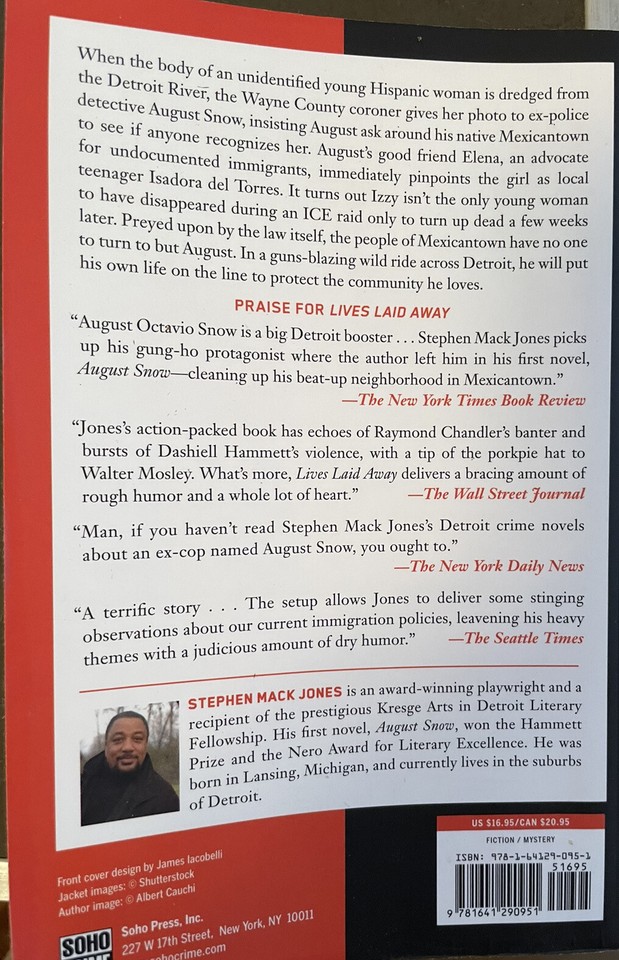 Lives Laid Away by Stephen Mack Jones (2019 Trade Paperback) Excellent ...