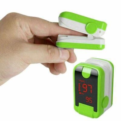 Portable Finger Tip Pulse Oximeter Blood Oxygen SpO2 Monitor Heart Rate ...