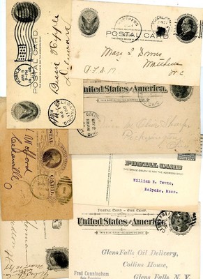 United States Cache of 64 1800s/1900s Postal Cards (See 7 scans) | eBay