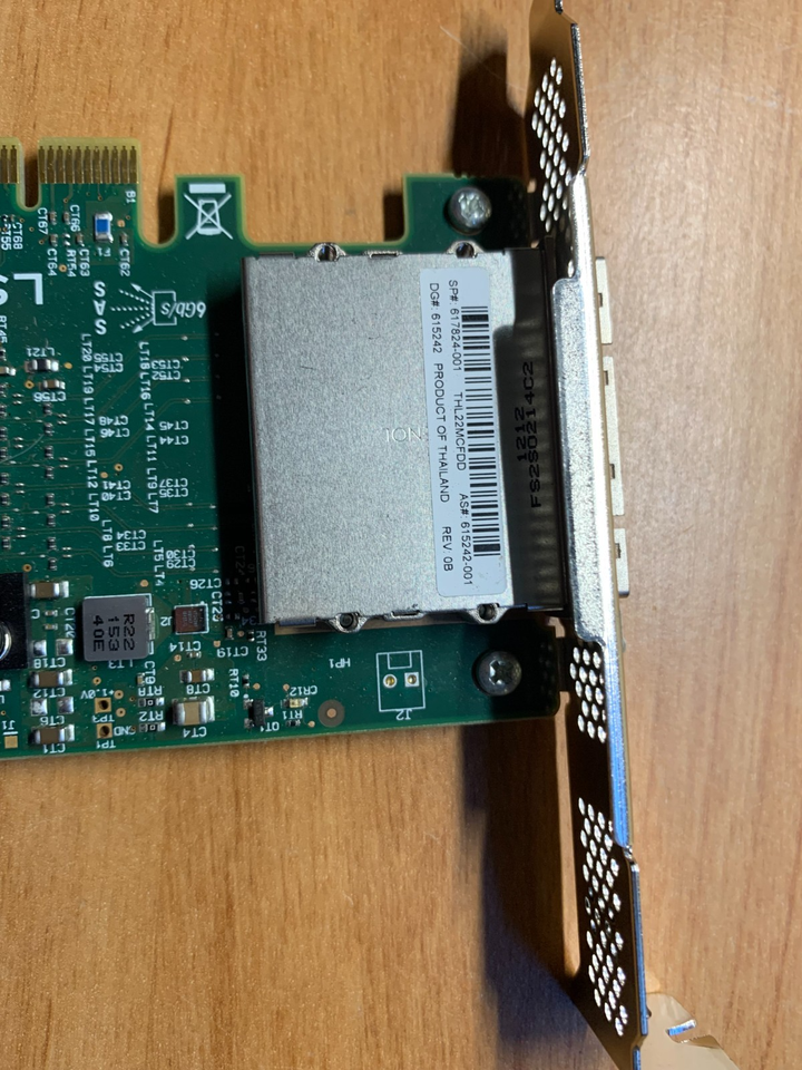 LSI SAS9200-8e-HP PCIE HBA SAS SATA Host Bus Adapter 6Gb/s High Profile ...