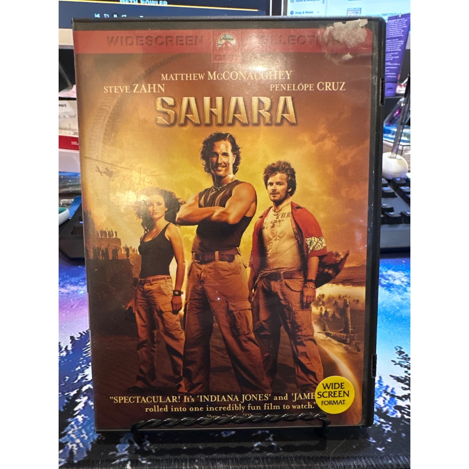 Sahara DVD 2005 PG13 Adventure McConaughey Widescreen | eBay
