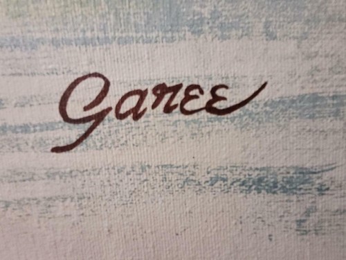 Garee Oil Painting On Canvas 37"X37" FRAMED | eBay