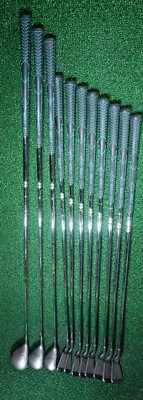 vintage Wilson 1200LT golf club set 1-3-5 metal fairway woods & 3-PW ...
