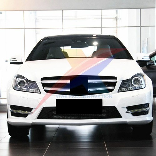 2x Chrome Front Bumper Foglight Cover A2048852974 For Mercedes W204 ...