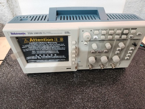 Tektronix TDS1001B 2-Ch Digital Storage Oscilloscope 40MHz 500MS/s | eBay