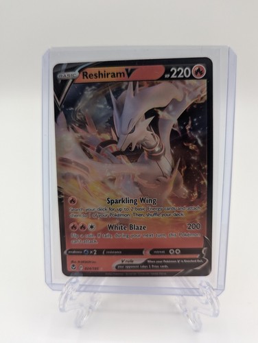 Reshiram V - 024/195 - Ultra Rare Pokemon SS12 Silver Tempest M/NM ...