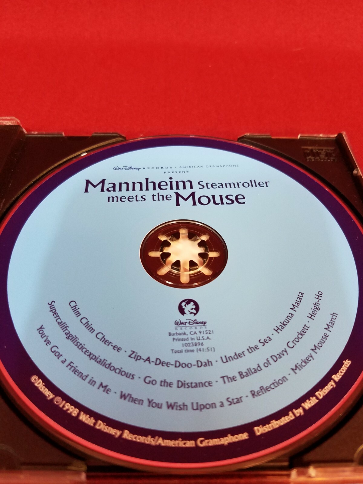 Mannheim Steamroller Meets the Mouse CD 1998 Walt Disney Records Chip ...