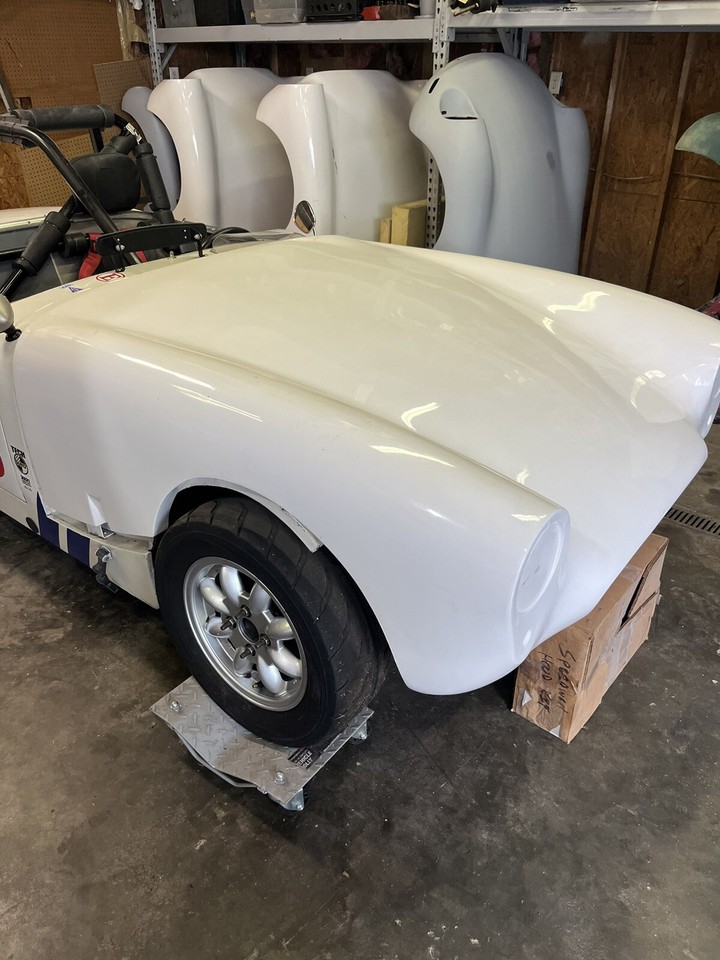 Austin Healey Bugeye Sprite MG Midget Fiberglass Sebring Hood Bonnet | eBay