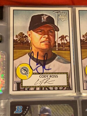 CODY ROSS AUTOGRAPHED SIGNED 2006 TOPPS 52' CARD MARLINS COA | eBay