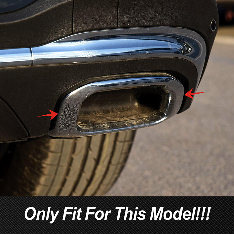 Car Exhaust Pipe Frame Trim For Mercedes Benz GLC X253 GLE W167 GLS ...