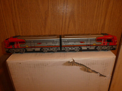 VTG SANTA FE 473 BUILT BY GILBERT JAPANESE TIN TRAIN | eBay