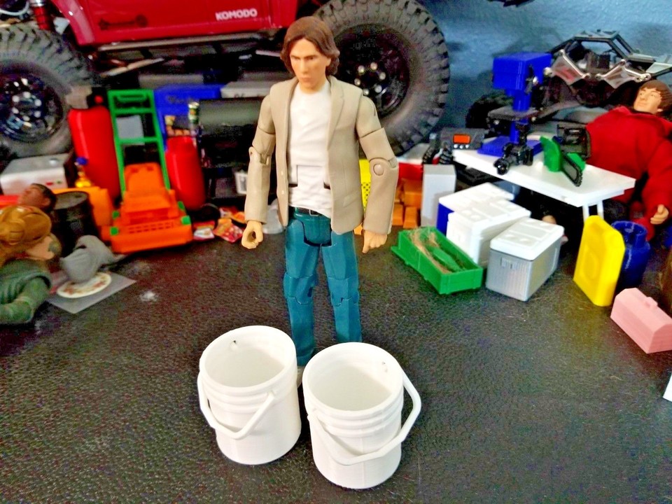 Choose Color RC 1/10 Scale Paint Bucket 5 Gallon Rock Crawler Truck ...