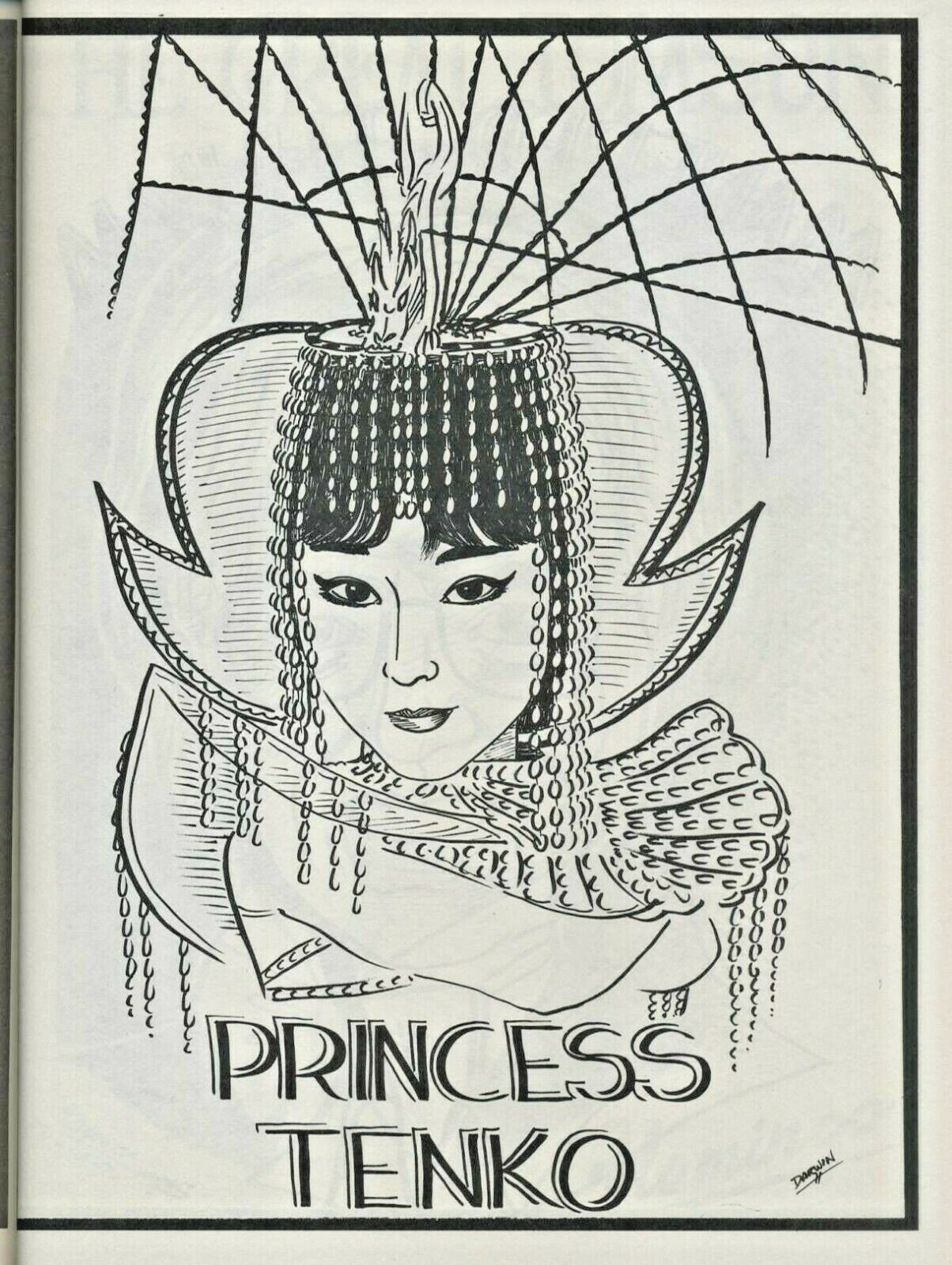 Princess Tenko collection 10 items with 2 magic magazine covers and ...