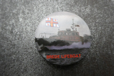 Brede Lifeboat Pin Badge Button (L3B) | eBay UK