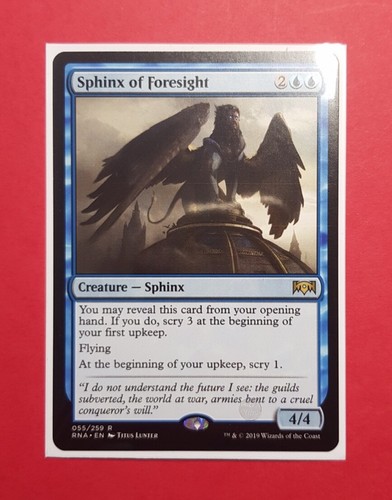 Magic the Gathering Sphinx of Foresight Ravnica Allegiance Rare MTG | eBay