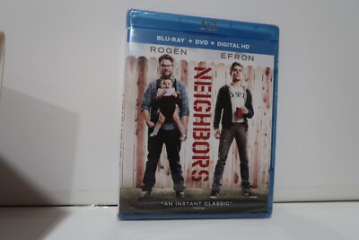 Neighbors Blu-Ray + DVD + Digital HD Ultraviolet With Bonus Disc Sealed ...