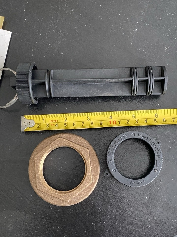 Airmar Triducer Multisensor with Valve B744VC Depth Speed Temp Boat | eBay