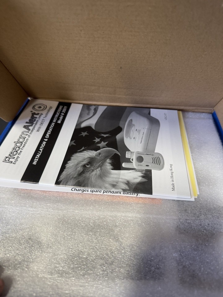 Freedom Alert Fall Emergency System Model #35511 By LogicMark | eBay