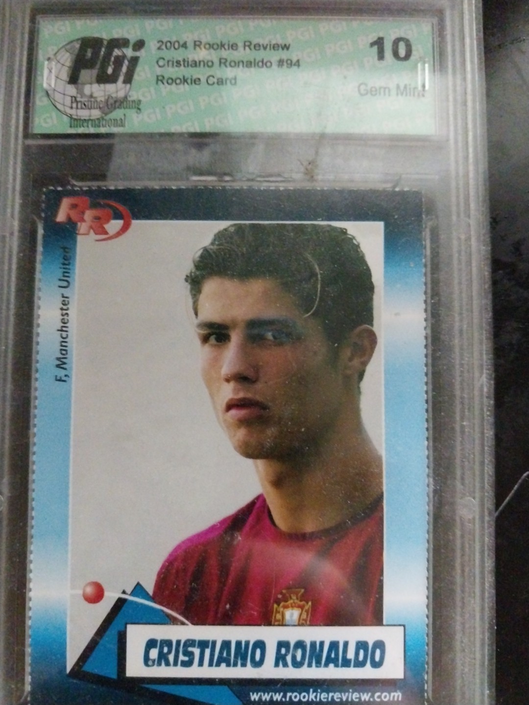 Christiano Ronaldo-PGI 10- 2004 Rookie Review #94 Rookie Card | eBay
