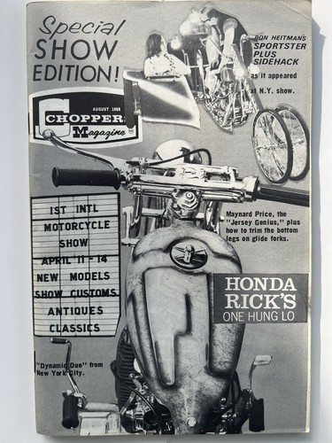 Chopper Magazine Aug 1968 Special show Edition Ed “Big Daddy” Roth | eBay