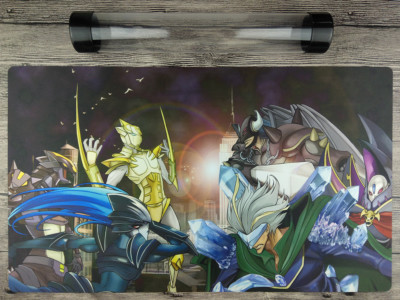 Masked HERO/M·HERO Ygomat Playmat Trading Card Game Mat Free High ...