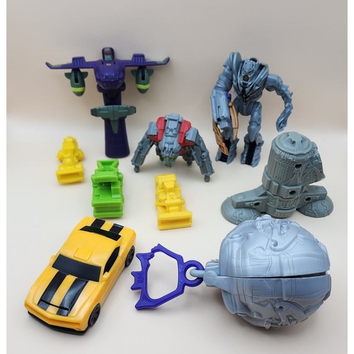 TRANSFORMERS Movie Animated - LOT OF 10 McDonald's Burger King Toys ...