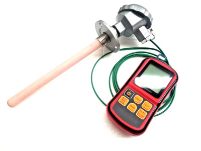 THERMOMETER, CERAMIC PROBE FOR HIGH TEMPERATURE FOR KILN, POTTERY ...